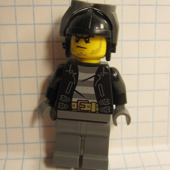 Lego | Toys | Lego Minifigure Cty456 City Police Male Bandit W Aviator ...